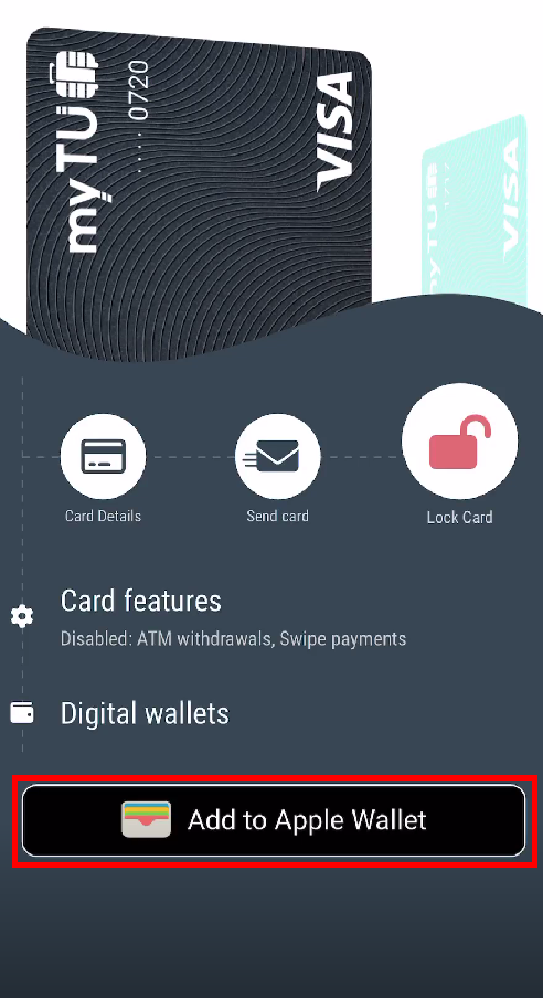 Adding myTU Card to Apple Pay – myTU: Help Centre